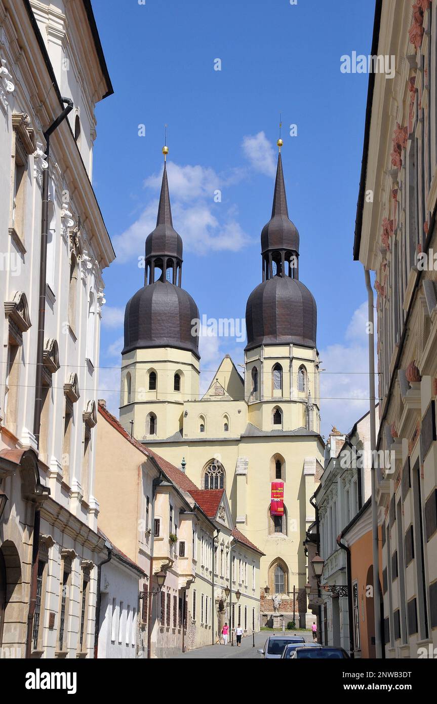 St. Nicholas Church, Pútnická bazilika sv. Mikuláša, Trnava, Slovakia ...