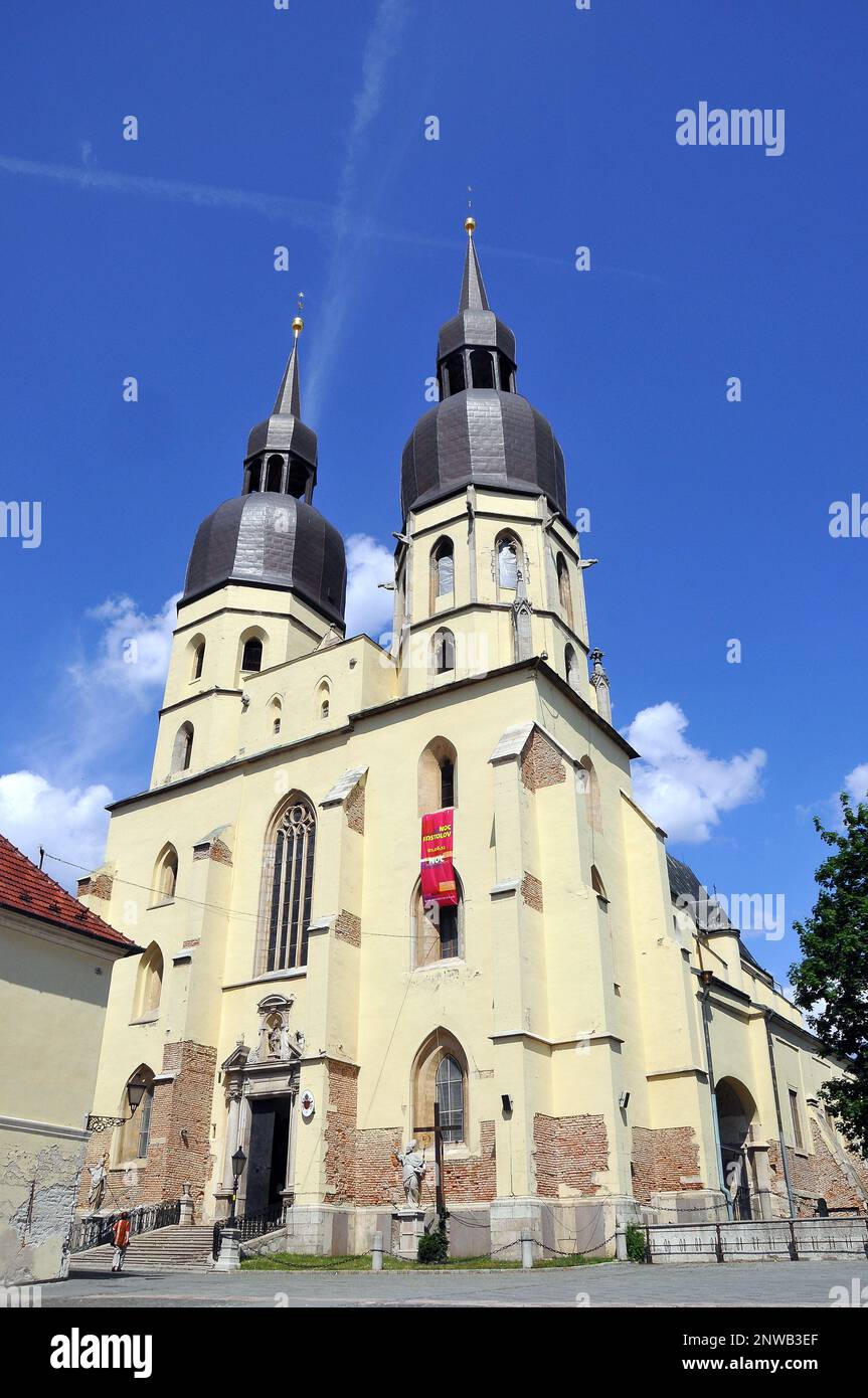 St. Nicholas Church, Pútnická bazilika sv. Mikuláša, Trnava, Slovakia ...