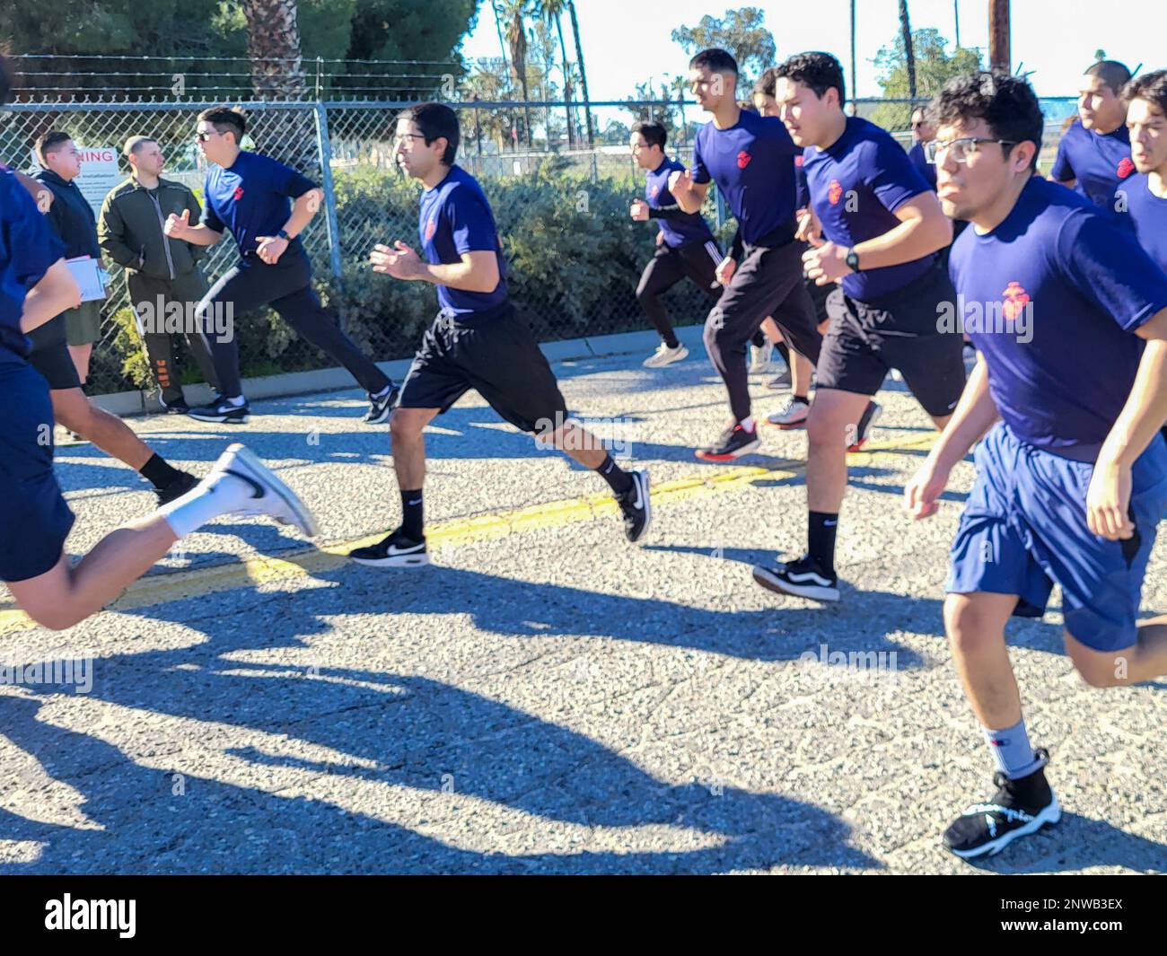 Future Marines in the delayed entry program with Recruiting Station ...