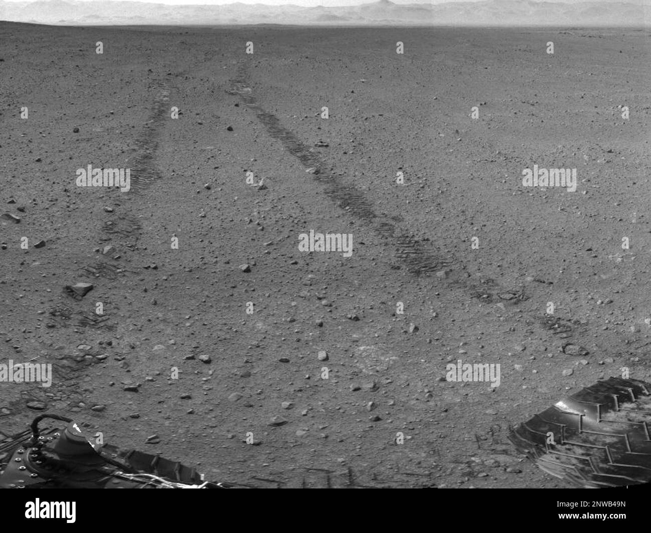 FILE - This image provided by NASA/JPL-Caltech shows the surroundings ...