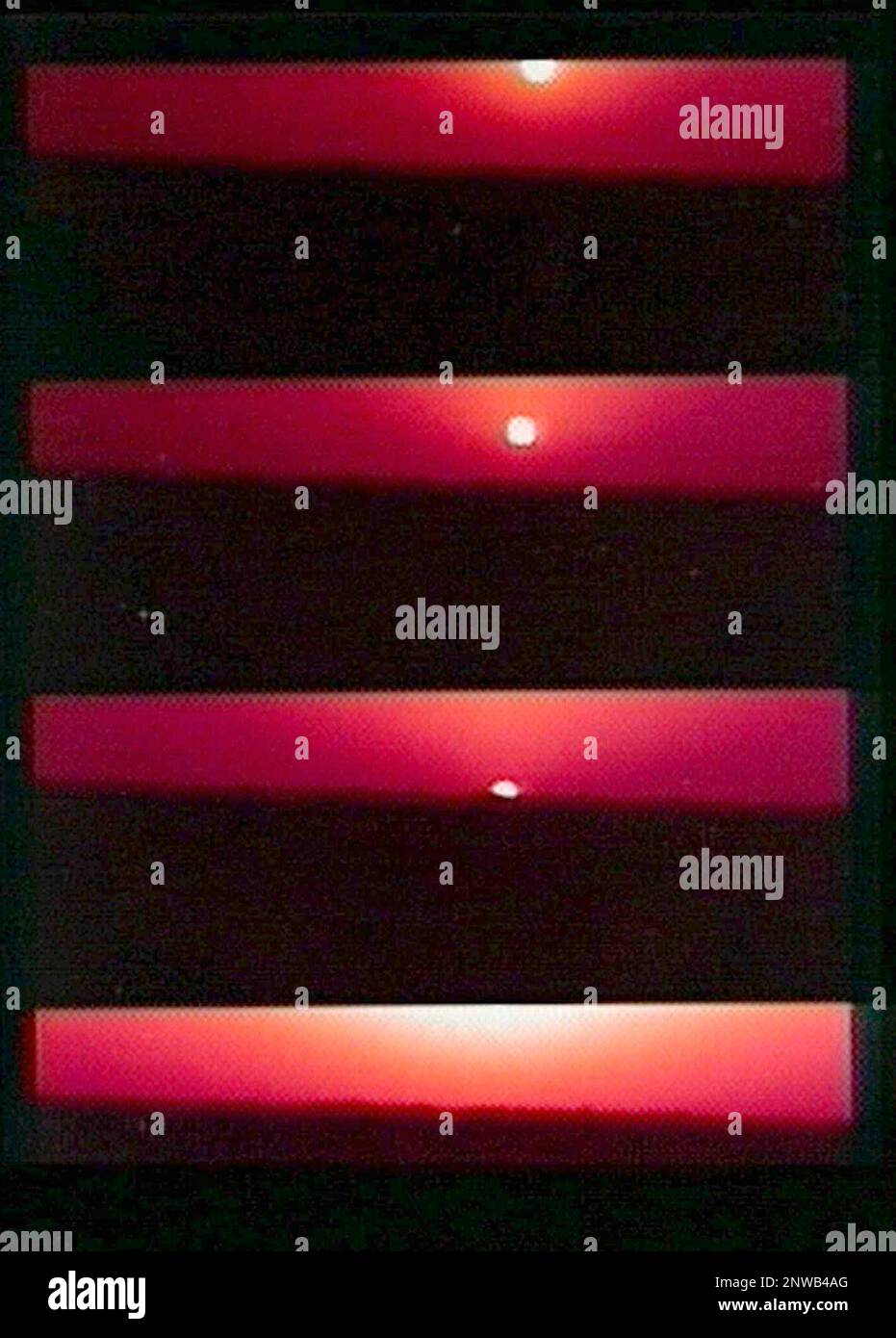 FILE - This combination of Thursday, July 31, 1997 color-enhanced ...