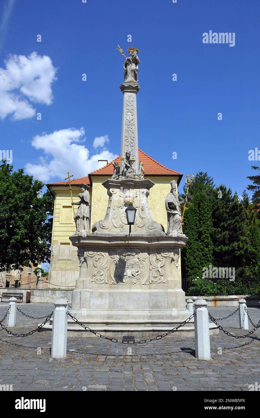 Statue of St. Joseph, Trnava, Nagyszombat, Trnava Region, Slovak ...