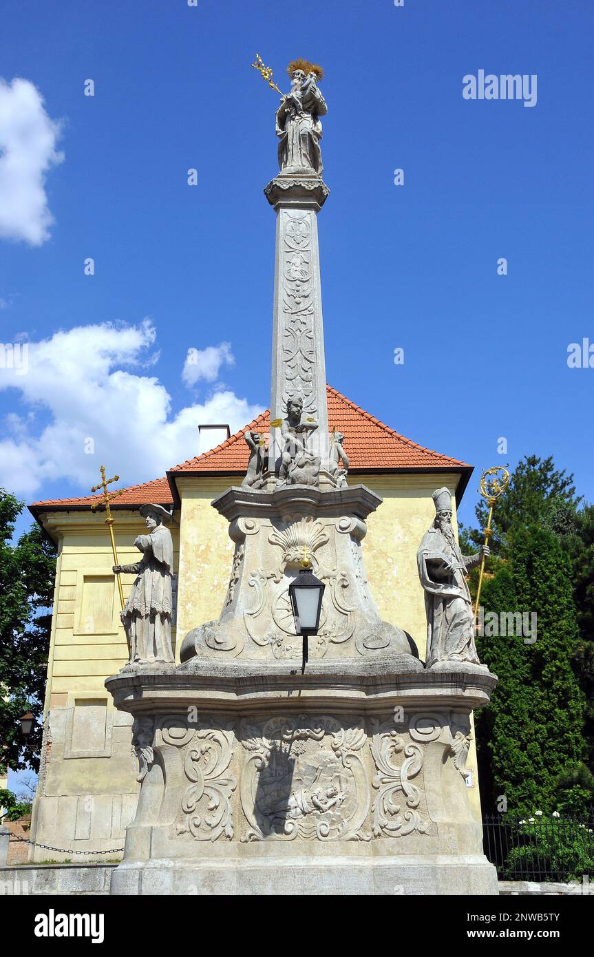 Statue of St. Joseph, Trnava, Nagyszombat, Trnava Region, Slovak ...
