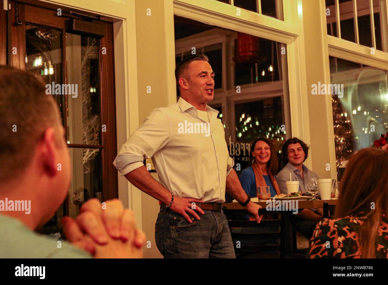 Command Sgt. Maj. Michael Burke, command sergeant major of 1st Security ...