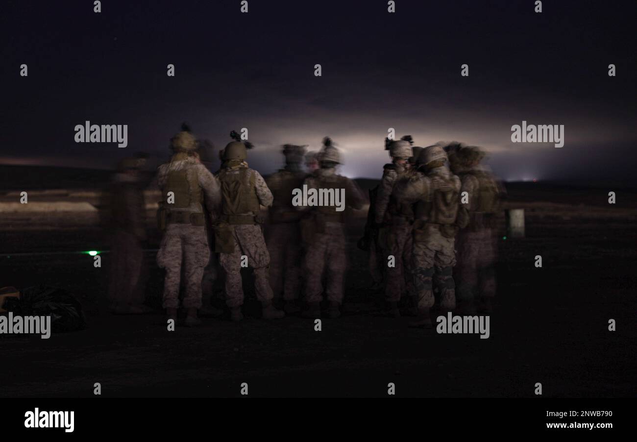 U.S. Marines with 3rd Air Naval Gunfire Liaison Company, U.S. Marine ...