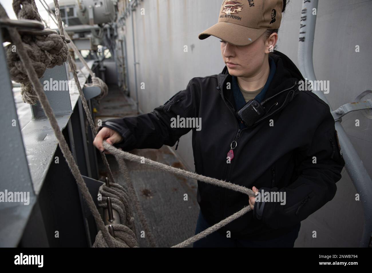 230111-N-CU890-1018 SAN DIEGO (Jan. 11, 2023) Quartermaster Seaman ...