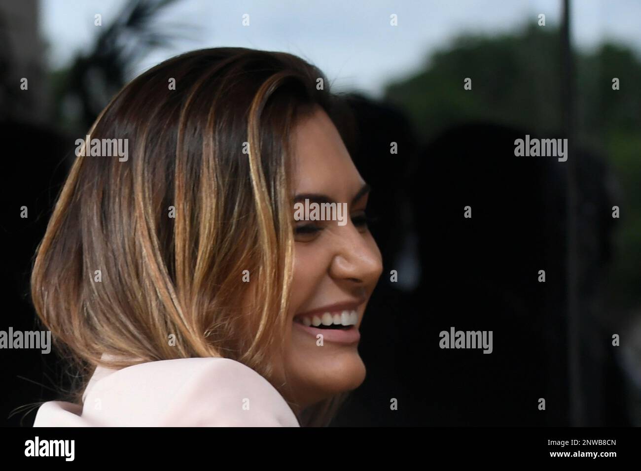 Michelle Bolsonaro, the future first lady, visits her husband Jair ...