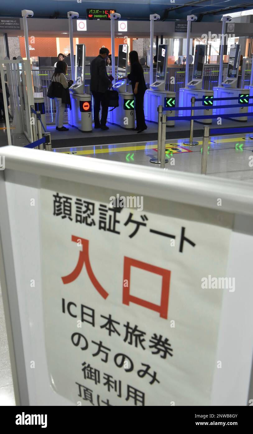 Face-recognition departure gates for Japanese passengers launches at ...