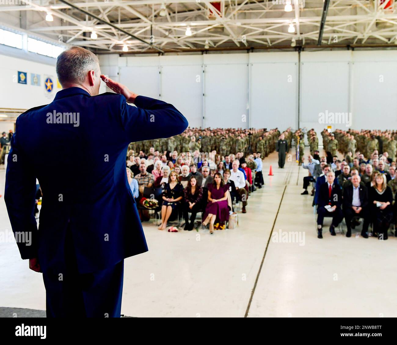 Col. Travis Walters, 147th Attack Wing Commander, recieves his first ...