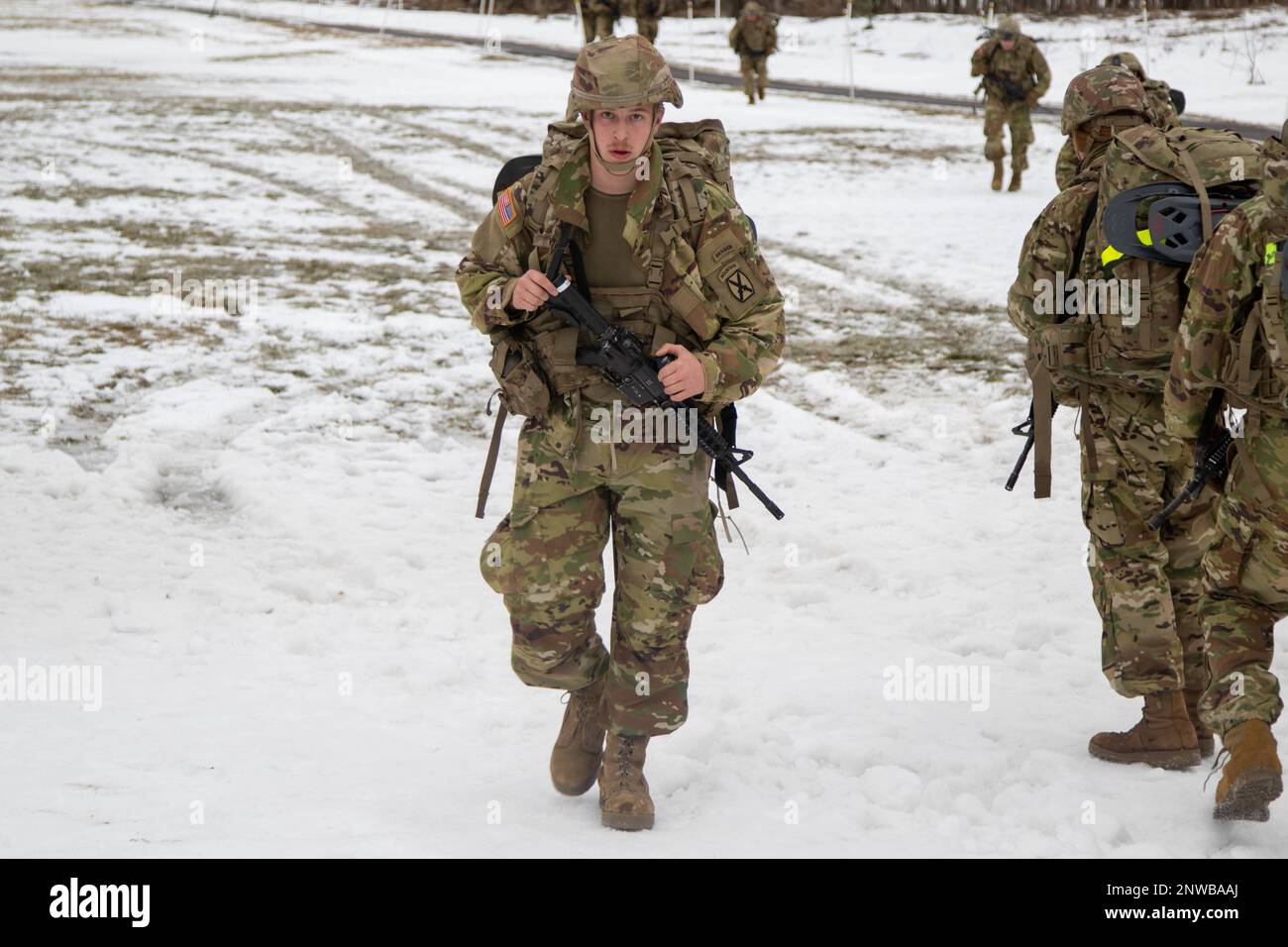 0th Mountain Division, 3rd Brigade Combat Team, were the first team to ...