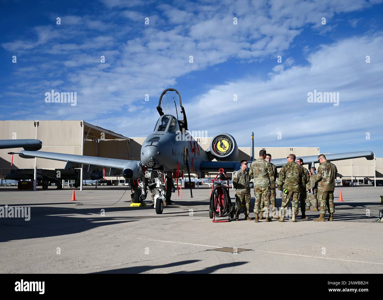 U.S. Air Force Airmen assigned to the 357th Fighter Generation Squadron ...