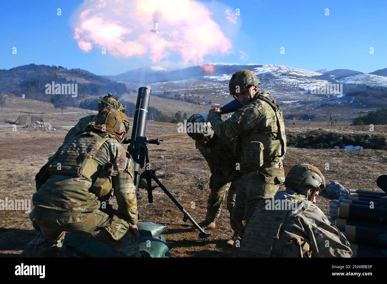 U.S. Army Paratroopers assigned to 2nd Battalion, 503rd Infantry ...