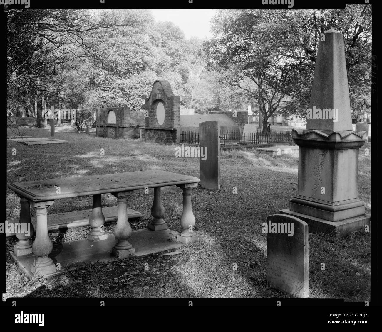 Colonial Park, Savannah, Chatham County, Georgia. Carnegie Survey of ...