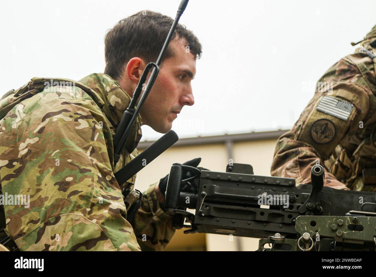 A military advisor assigned to 1st Security Force Assistance Brigade ...