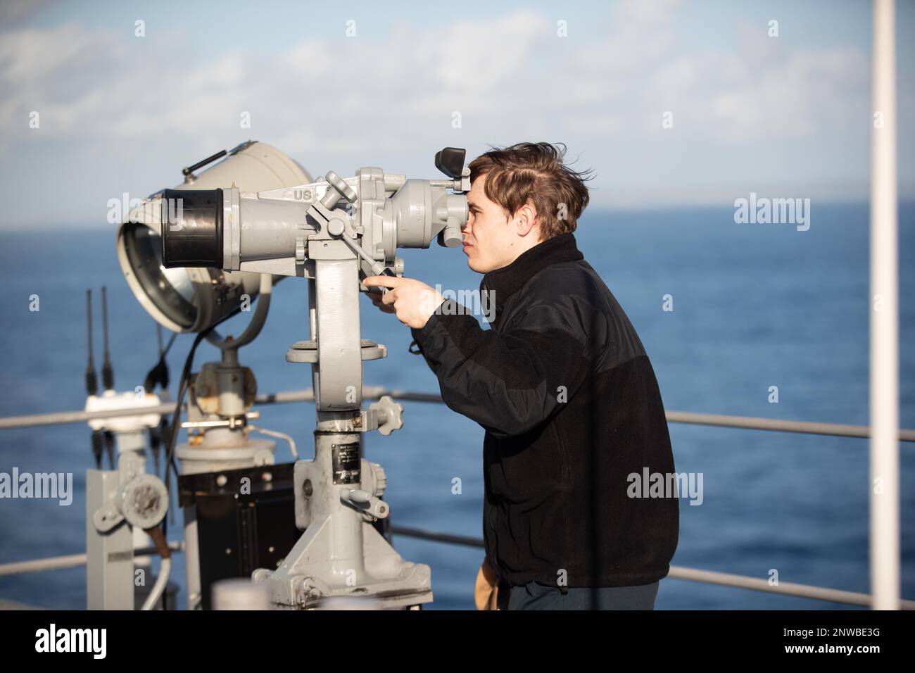 230122-N-XP477-1034 PACIFIC OCEAN (Jan. 22, 2023) – Boatswain’s Mate ...