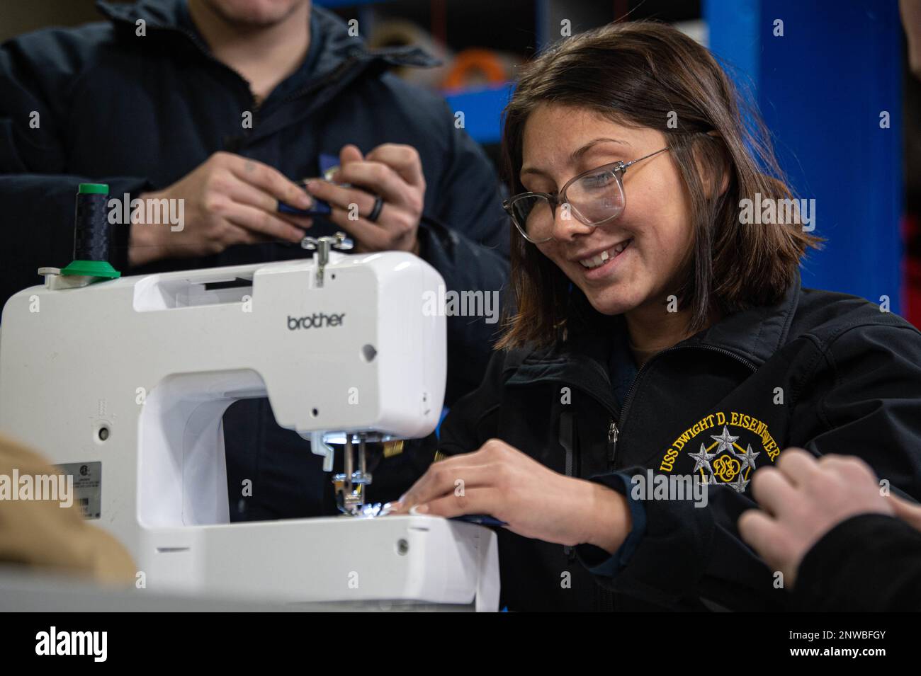 230111-N-JC256-1032 NORFOLK, Va. (Jan. 11, 2023) Seaman Emma Hernandez ...