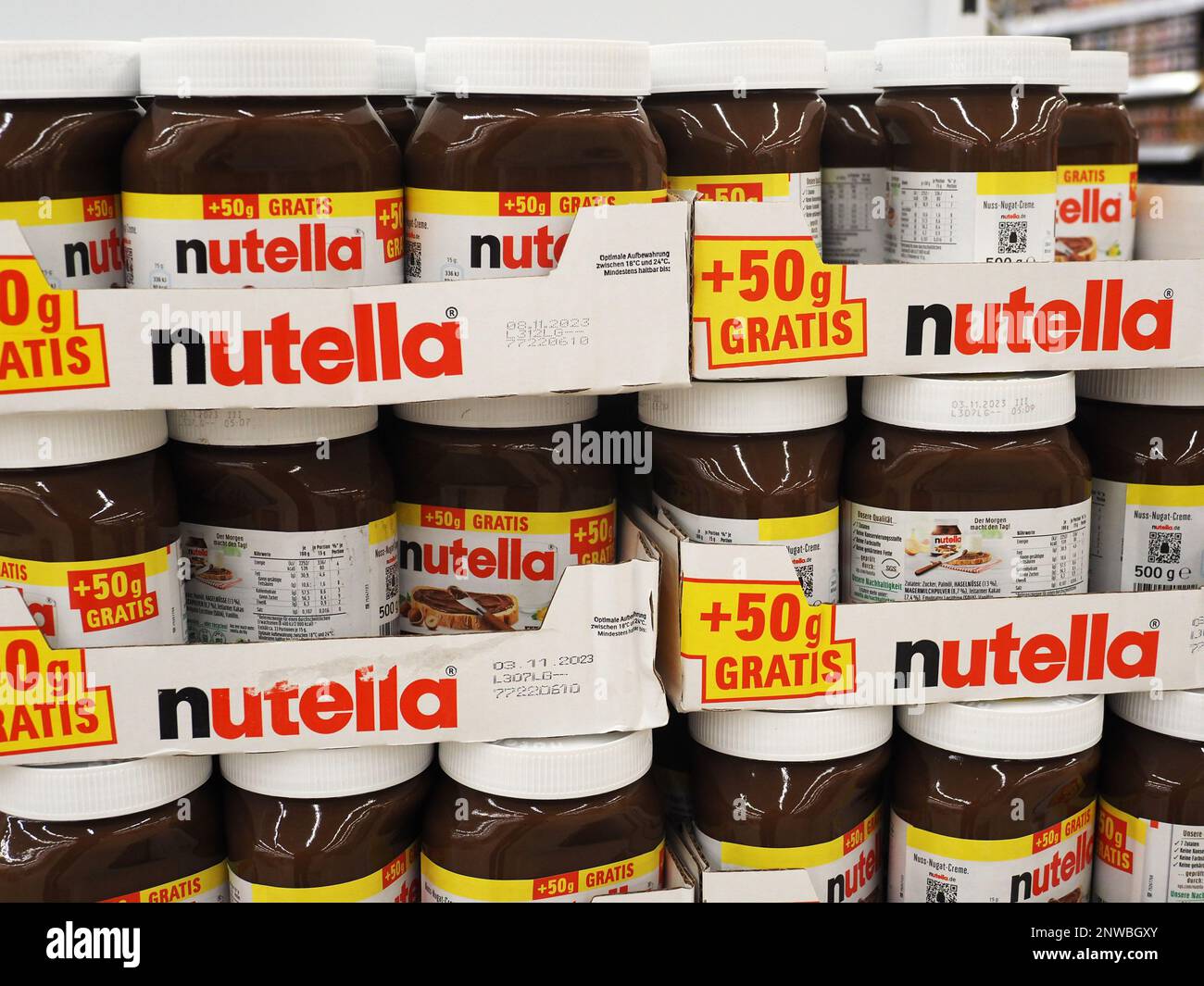 Nutella flavored hi-res stock photography and images - Alamy