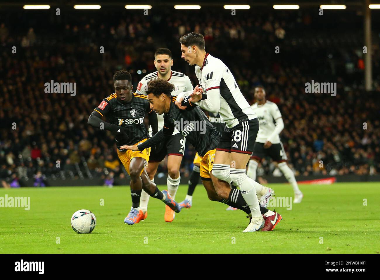 Craven Cottage, Fulham, London, UK. 28th Feb, 2023. FA Cup Football ...