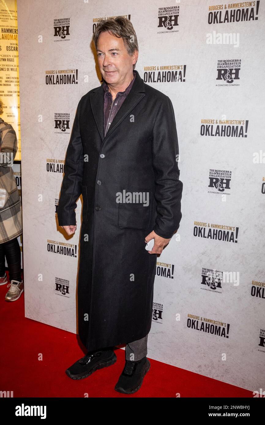 London, UK. 28 February 2023. Julian Clary arrives for the opening ...