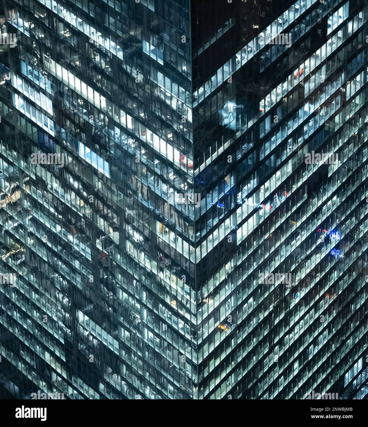 Huge Office Building Tower in Manhattan - travel photography Stock ...