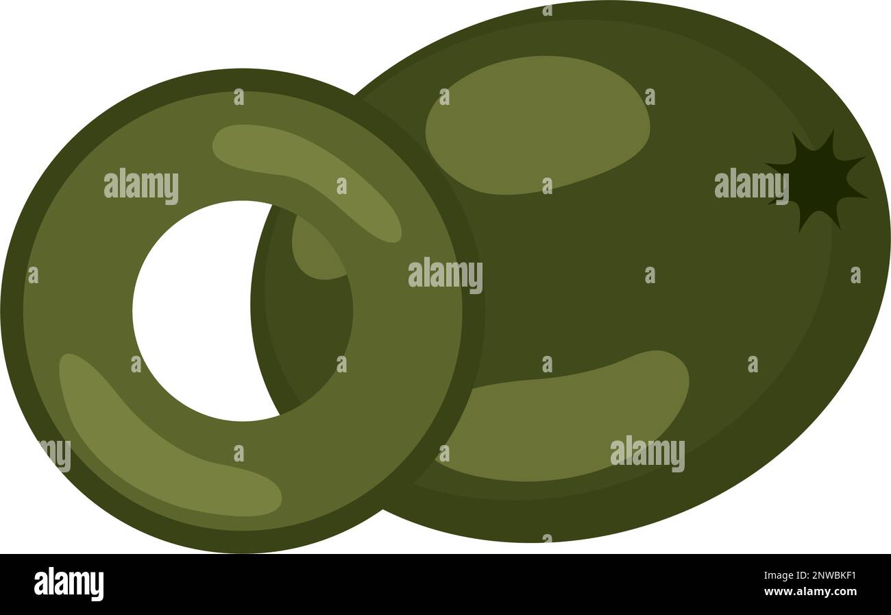 olives slice icon Stock Vector Image & Art - Alamy