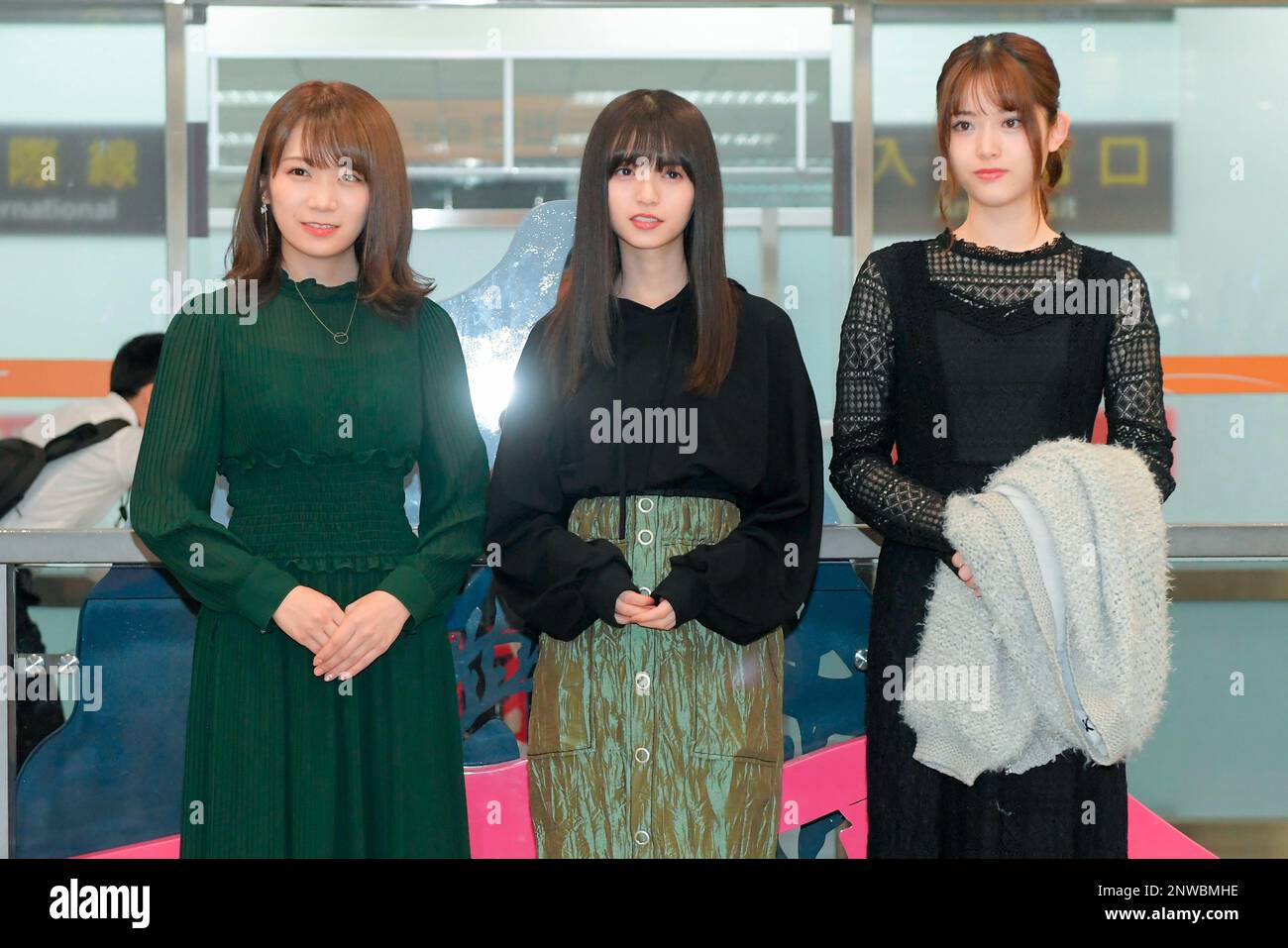 Nogizaka 46's members Akimoto Manatsu,Saito Asuka,Matsumura Sayuri ...