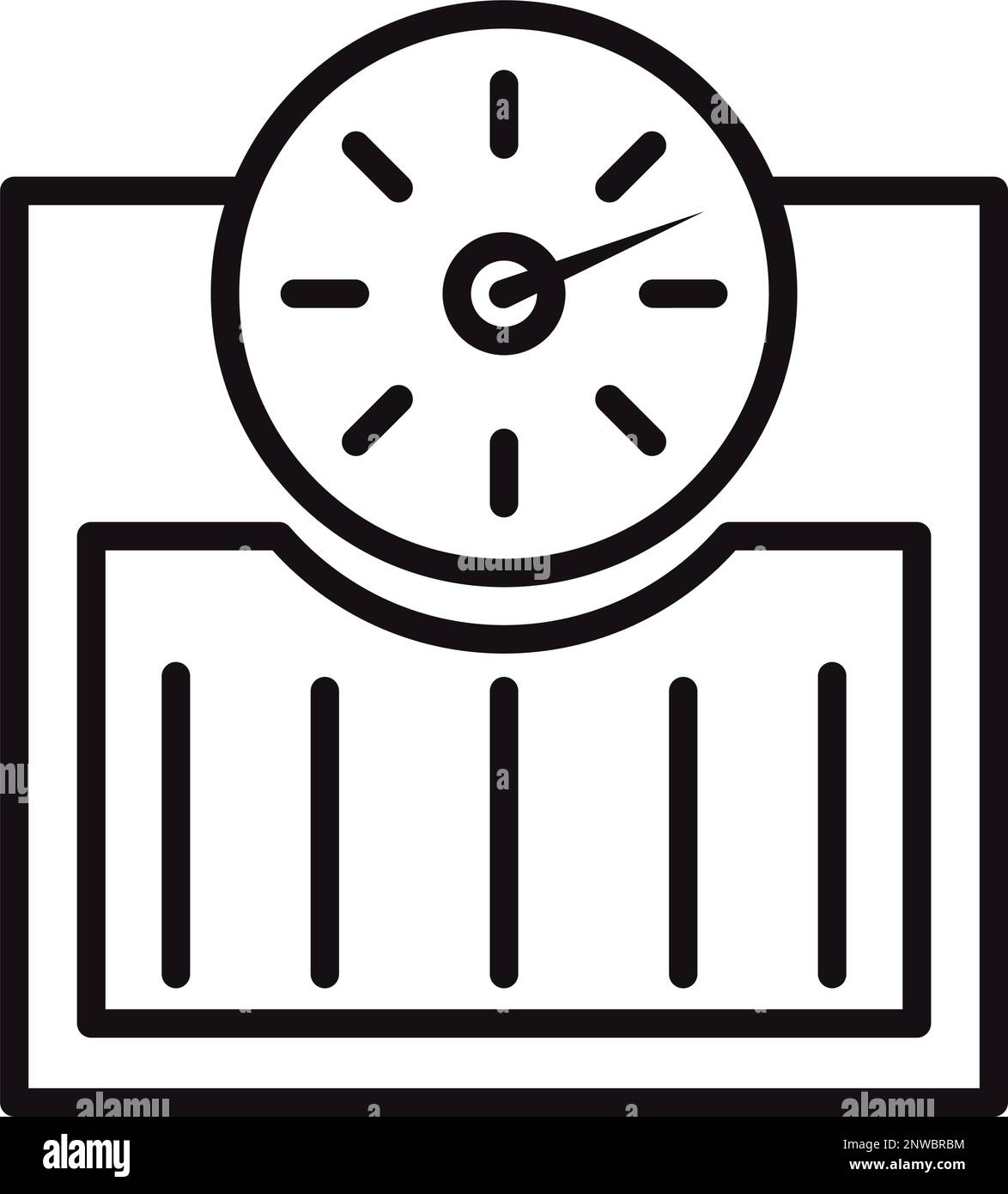 weight scale icon Stock Vector Image & Art - Alamy