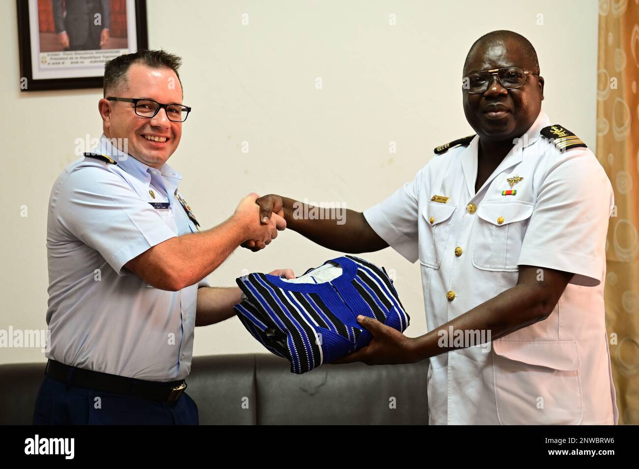 Cmdr. Corey Kerns, commanding officer of USCGC Spencer (WMEC 905), is ...
