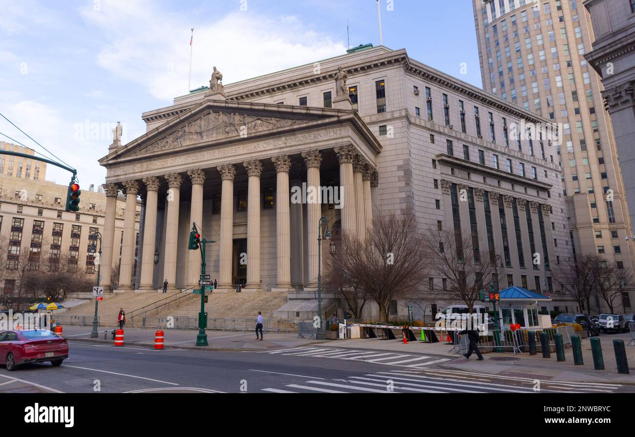 Us federal courthouse in manhattan hi-res stock photography and images ...