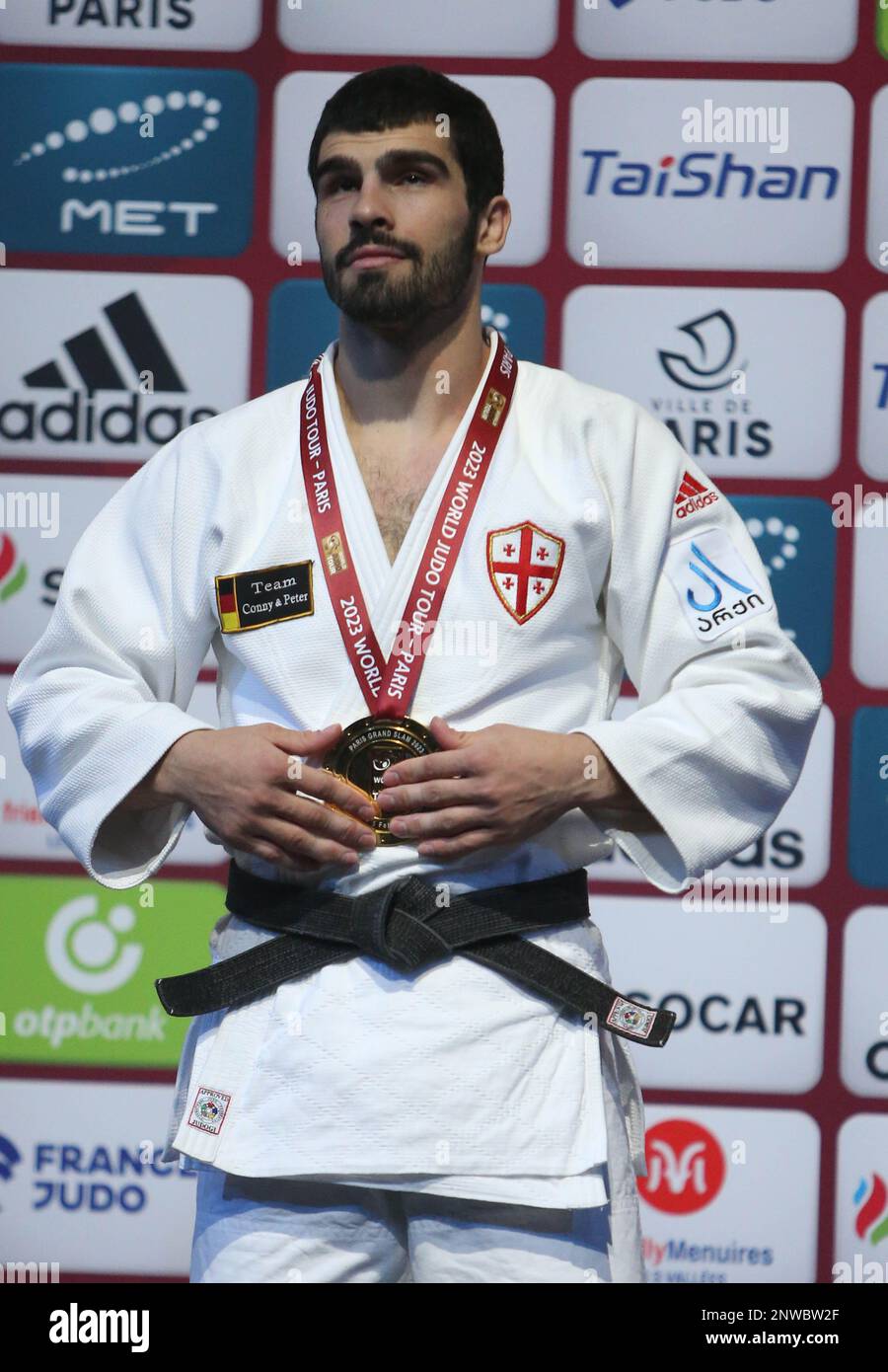 GRIGALASHVILI TATO of GEORGIA during of the Judo Paris Grand Slam 2023 ...