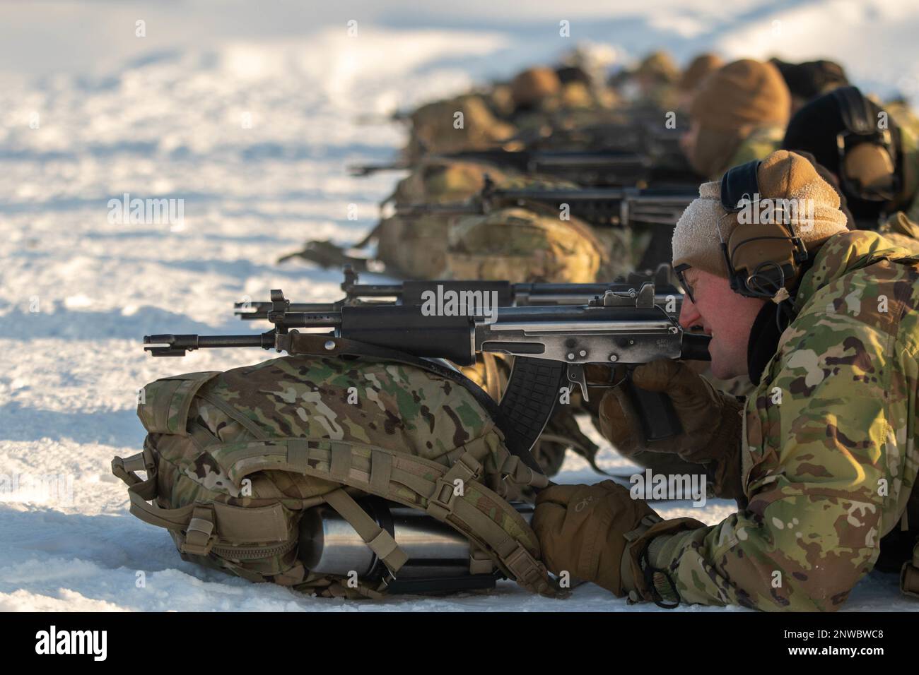 Soldiers from Charlie Troop, 3-71 Cavalry Regiment, 1st Brigade Combat ...