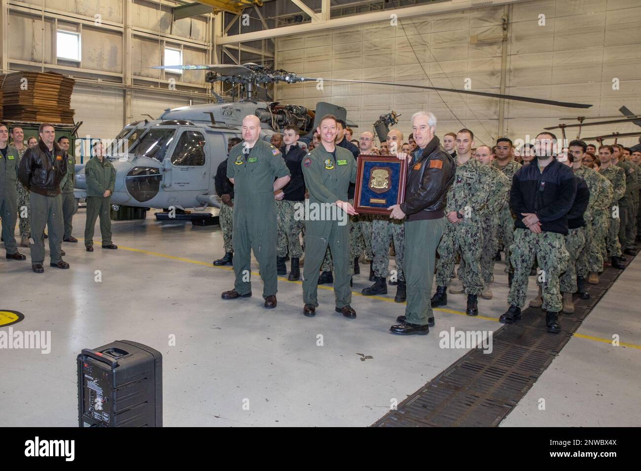 NORFOLK, Va. (Jan. 27, 2023) – Rear Adm. John F. Meier, right ...