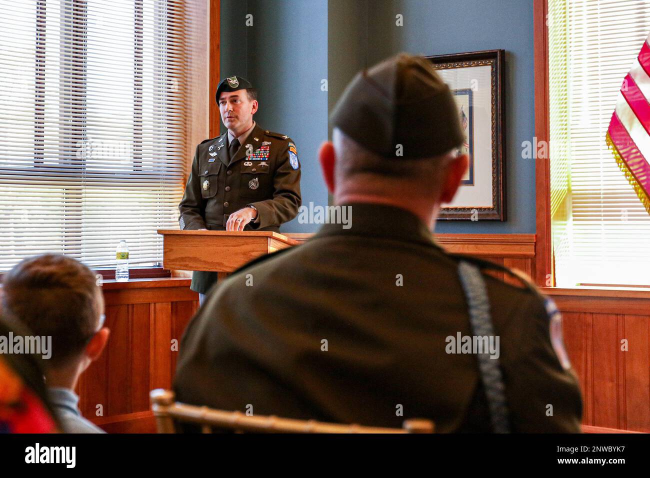 James Gallagher, assigned to 1st Security Force Assistance Brigade, is promoted to Lieutenant ...