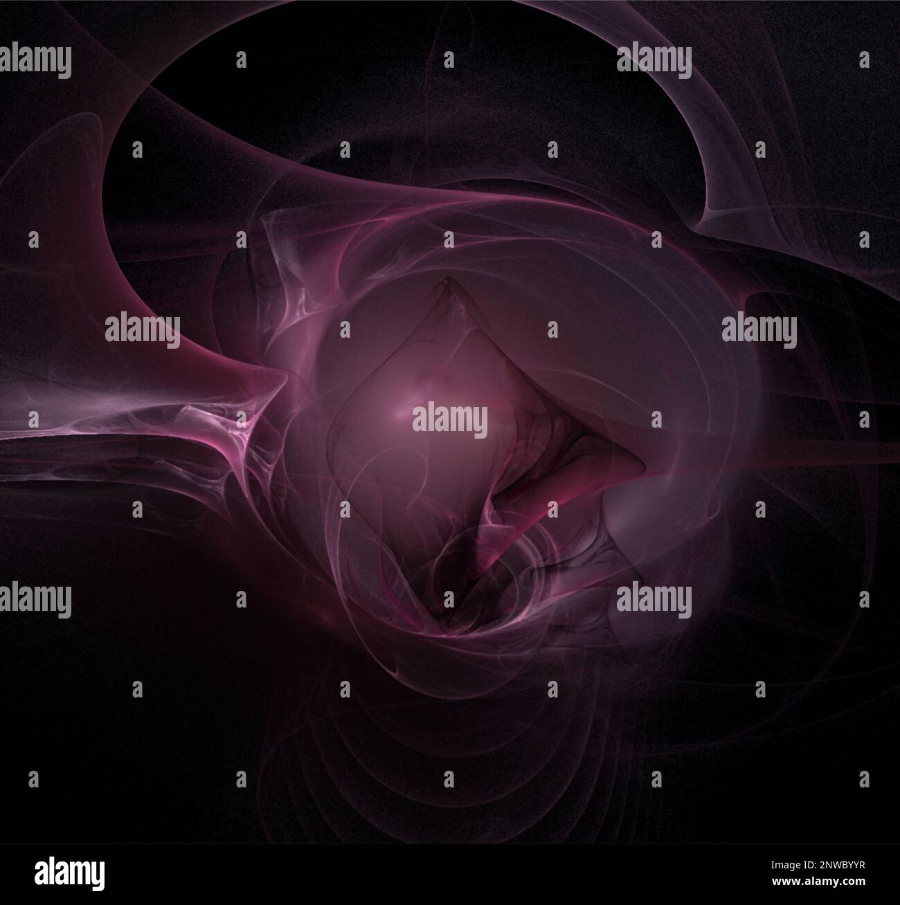 bright purple abstract pattern on black, color digital graphics ...