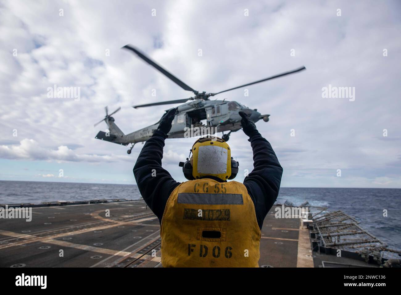 230111-N-TC847-1242 ADRIATIC SEA (Jan. 11, 2023) Boatswain’s Mate 2nd ...