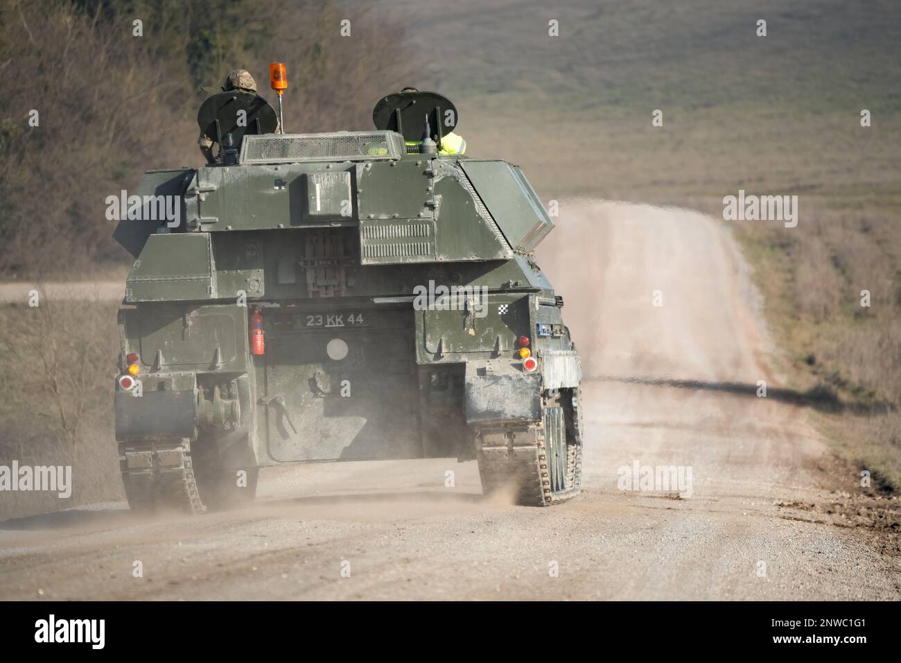 a British army military AS90 (AS-90 Braveheart Gun Equipment 155mm L131 ...