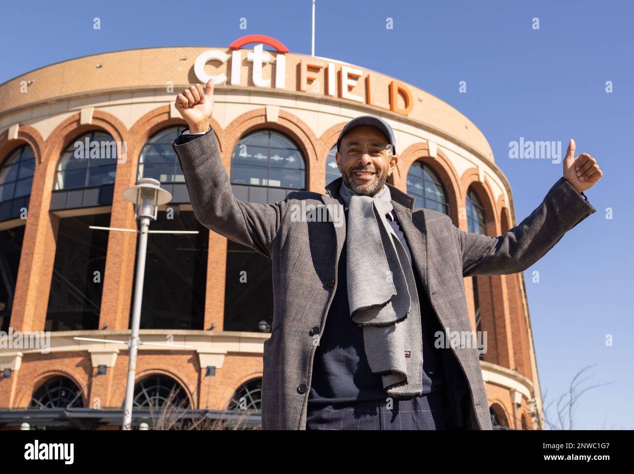 Fan of the New York Mets at City Field stadium - travel photography ...
