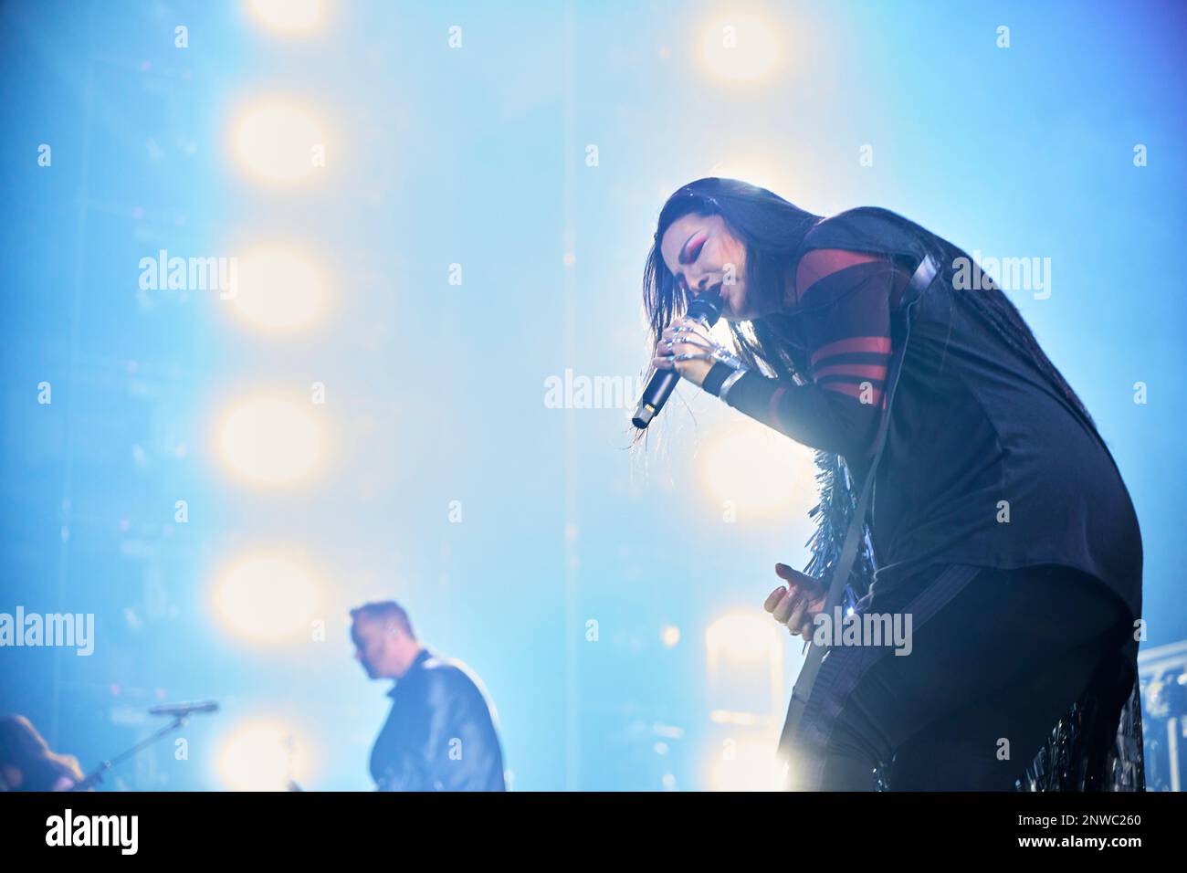 MINNEAPOLIS, MN FEBRUARY 26: Evanescence perform at Target Center in ...