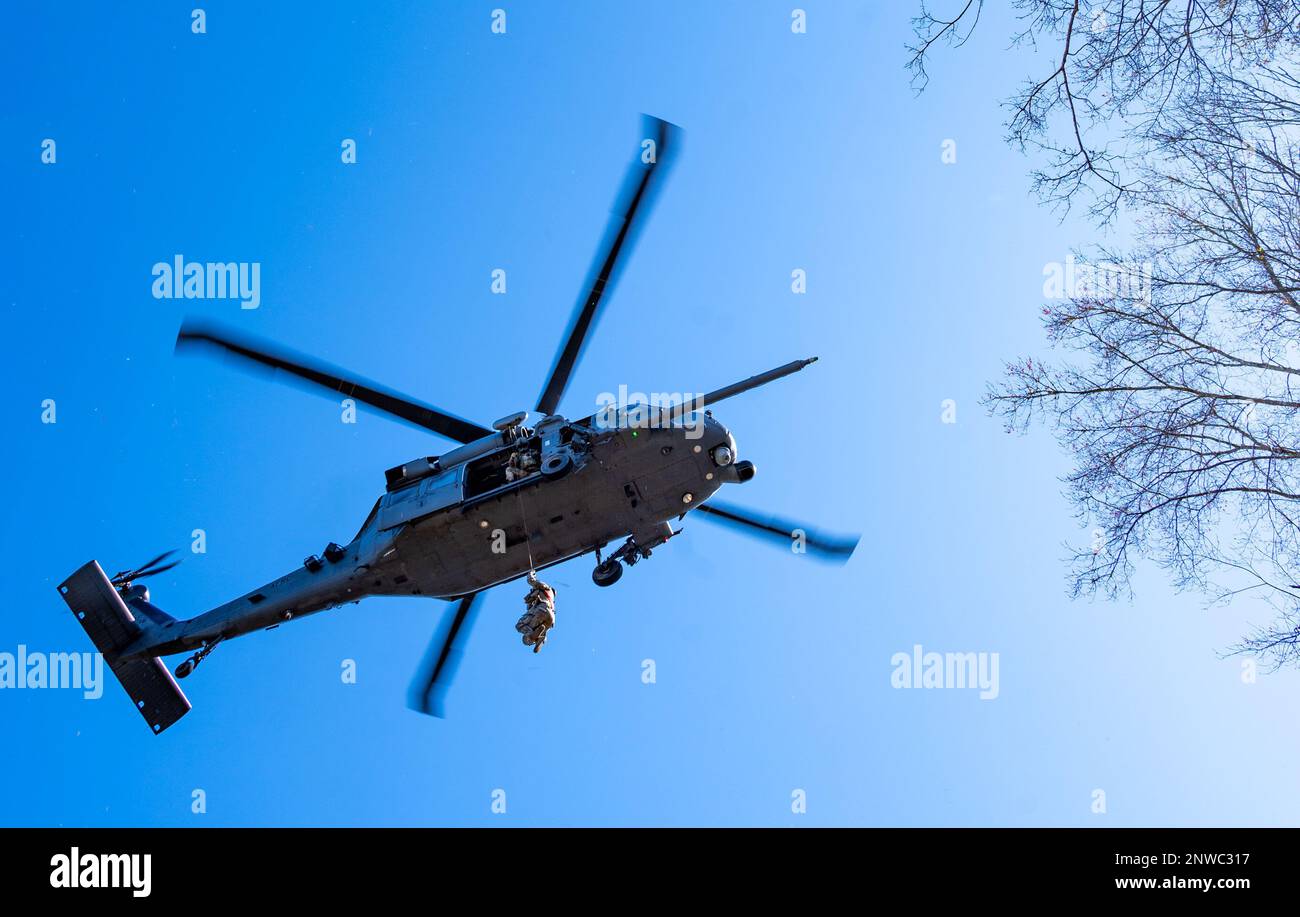 Tech. Sgt. Adam Dyer, 301st Rescue Squadron special missions aviator ...