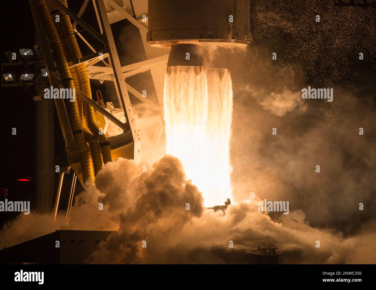 Northrop Grumman launches its Antares rocket on Saturday, Nov. 17, 2018 ...
