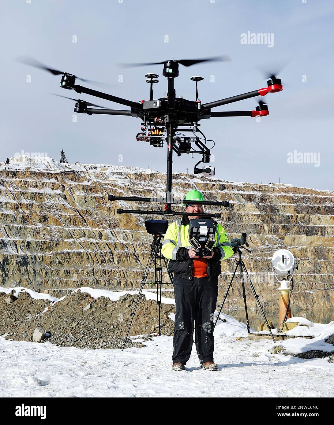 In this Nov. 9, 2018, photo, Ian Fairweather, of Montana Resources ...