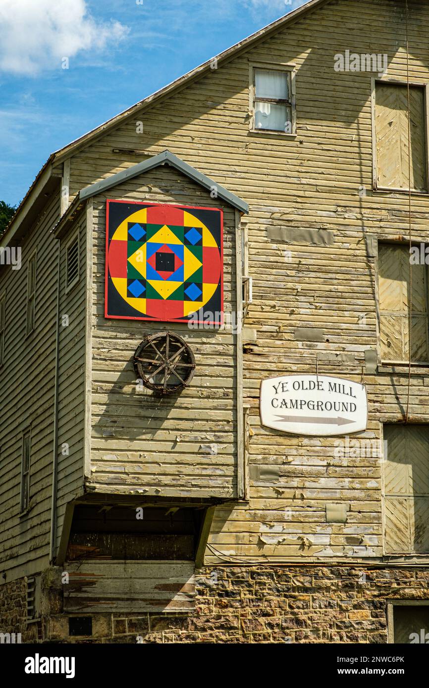 Burnt Cabins Gristmill and Campground, Grist Mill Road, Burnt Cabins ...