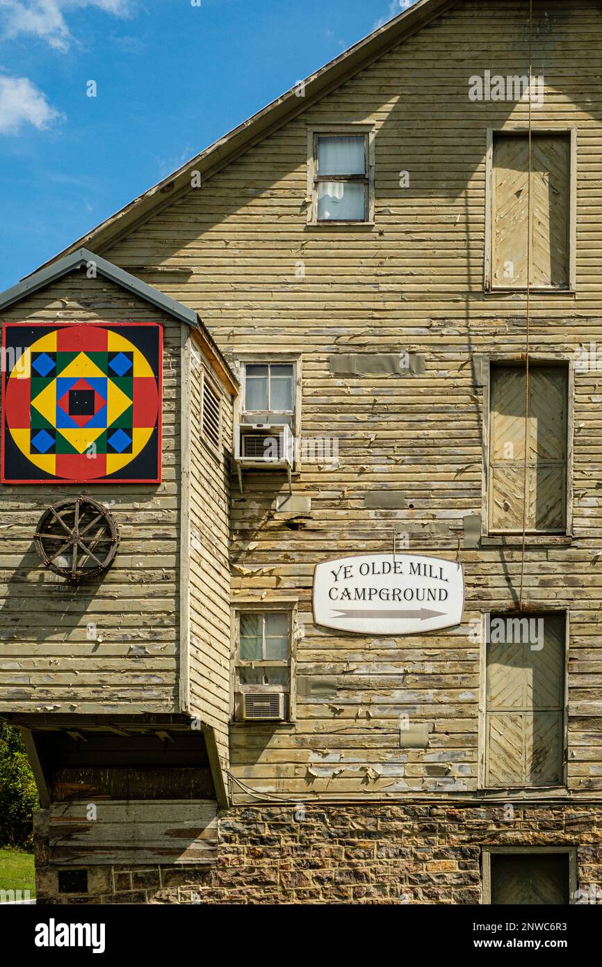 Burnt Cabins Gristmill and Campground, Grist Mill Road, Burnt Cabins ...