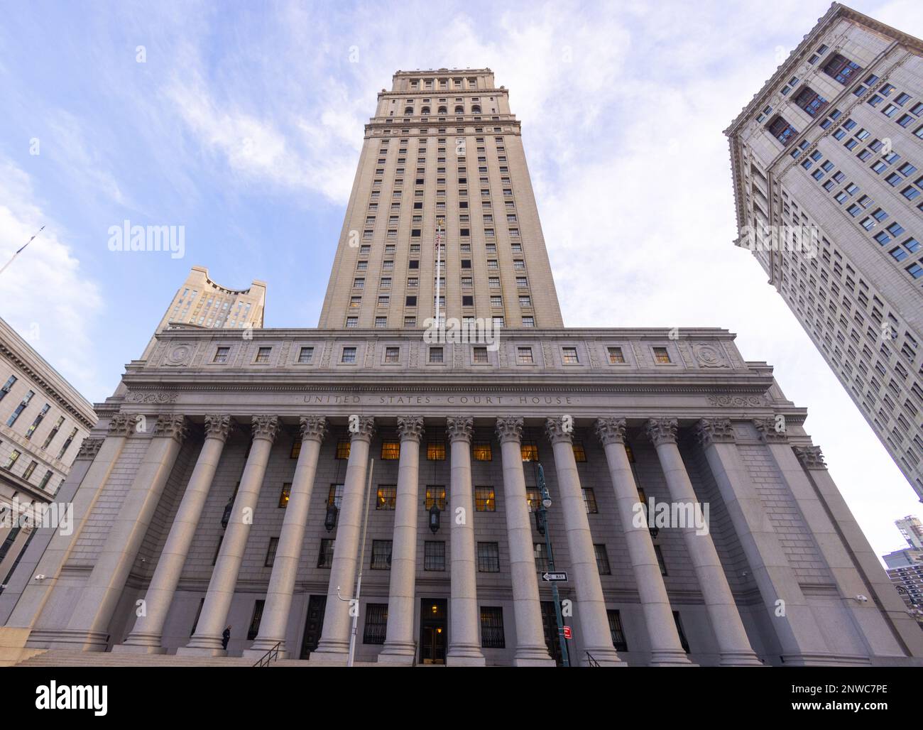 New york. court house hi-res stock photography and images - Alamy