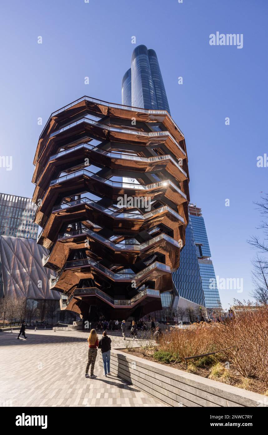 The Vessel at Hudson Yards in Manhattan - travel photography Stock ...