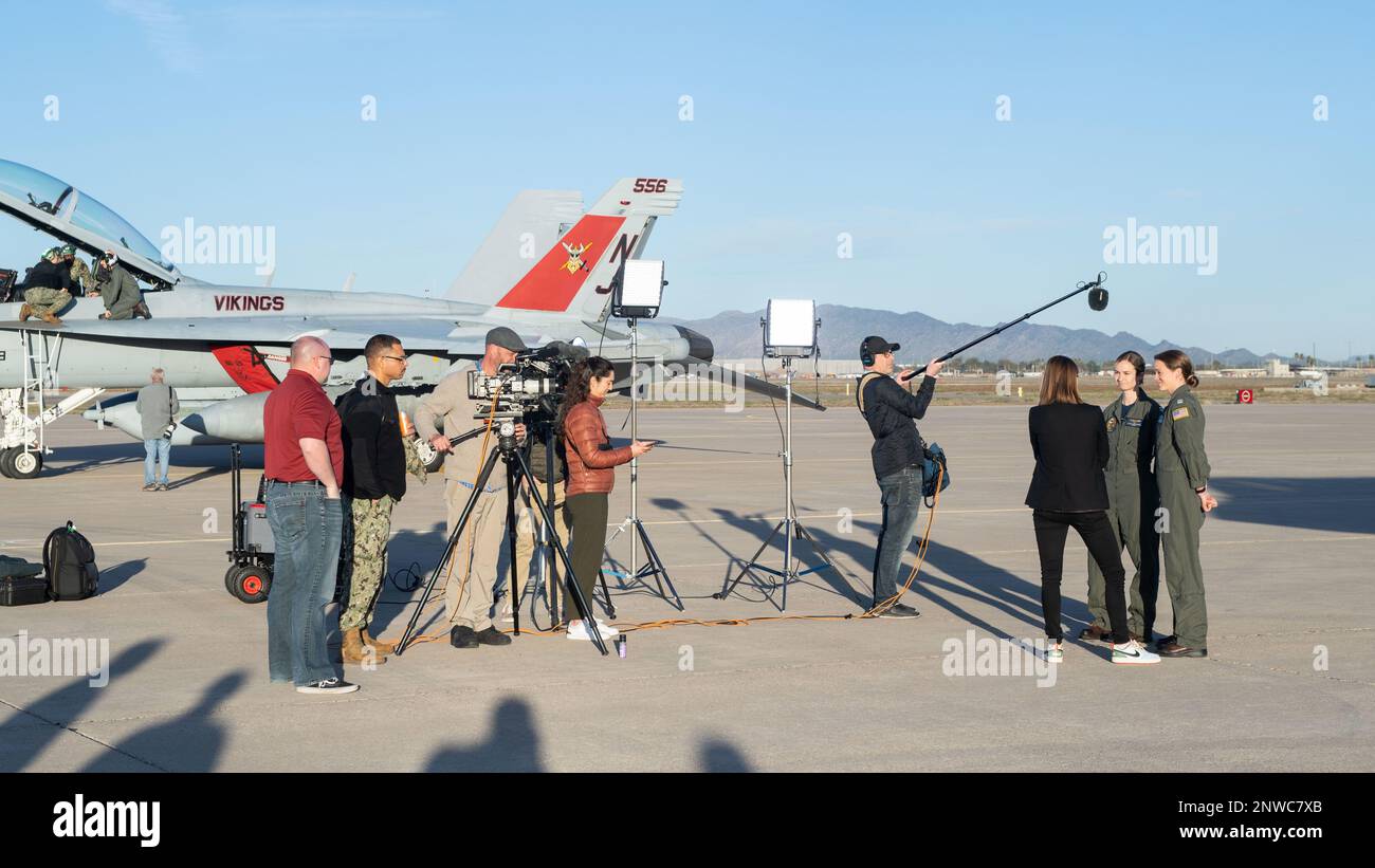 LUKE AIR FORCE BASE, Arizona (Feb. 8, 2022) – Lt. Caitie Perkowski ...