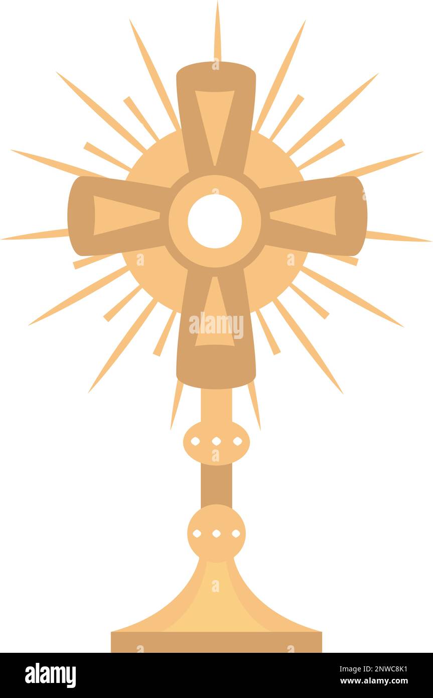 gold monstrance communion Stock Vector Image & Art - Alamy