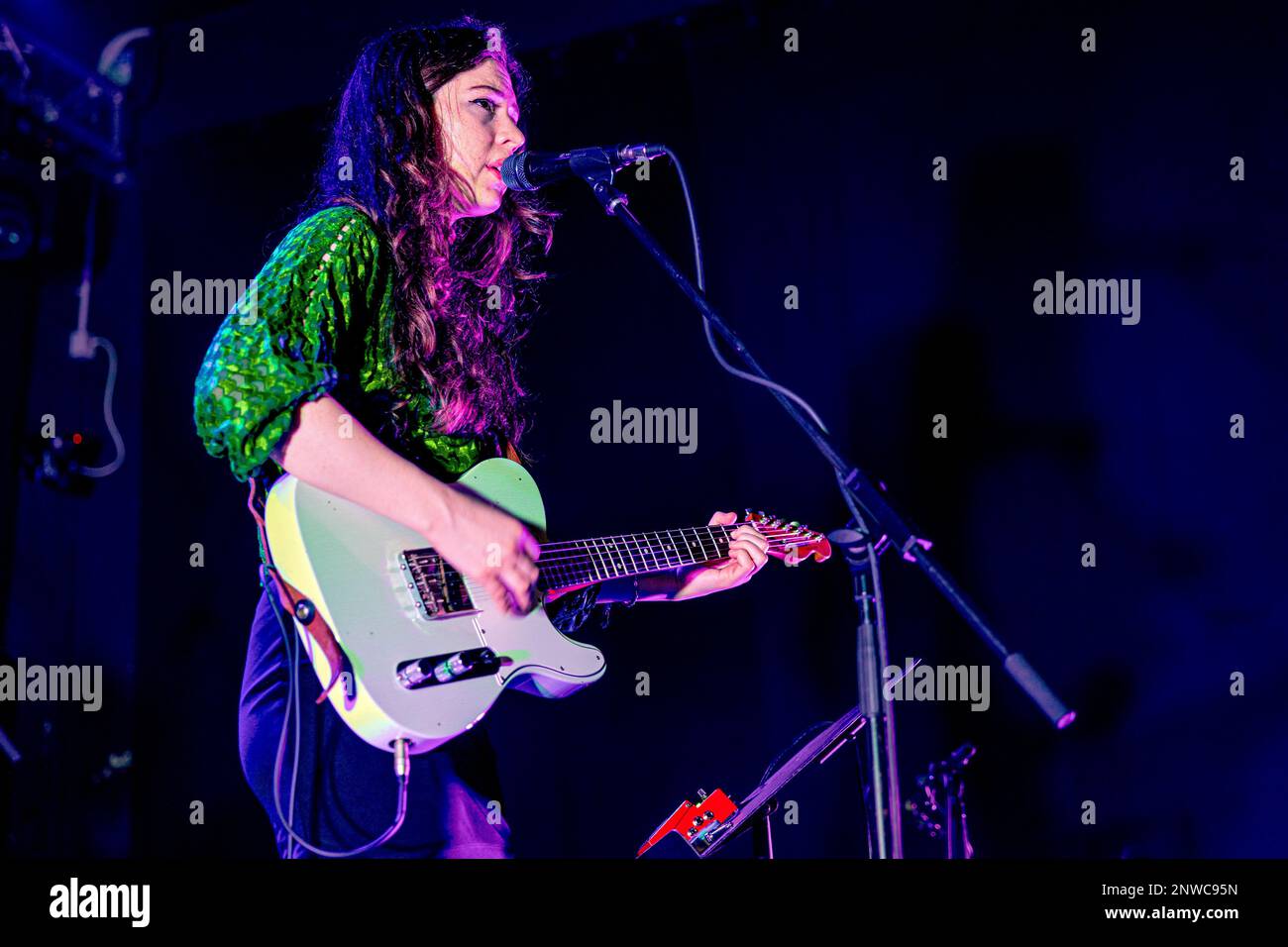 Italy 25 February 2023 Alaska Reid - opening for Maya Hawke - live at ...