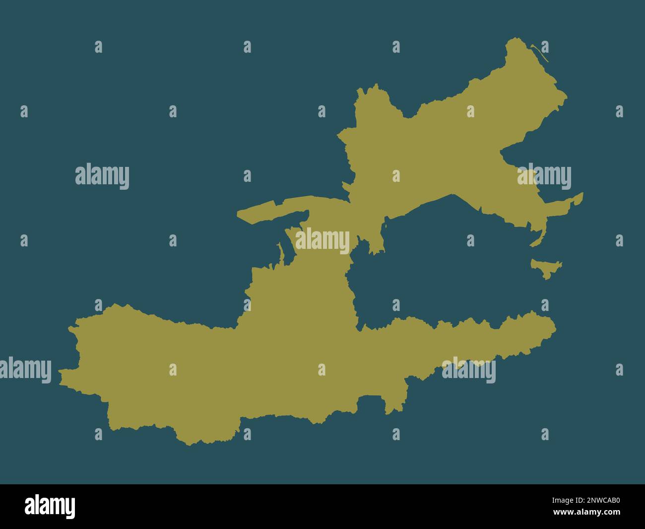 Sughd, region of Tajikistan. Solid color shape Stock Photo - Alamy