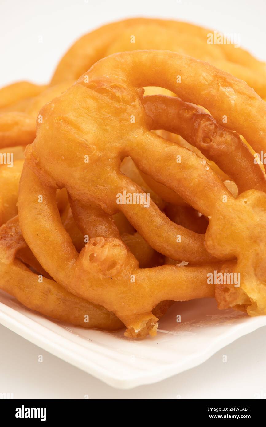 Indian Jaleba Of Old Delhi Or Indore Are Big Large Size Jalebi Also ...